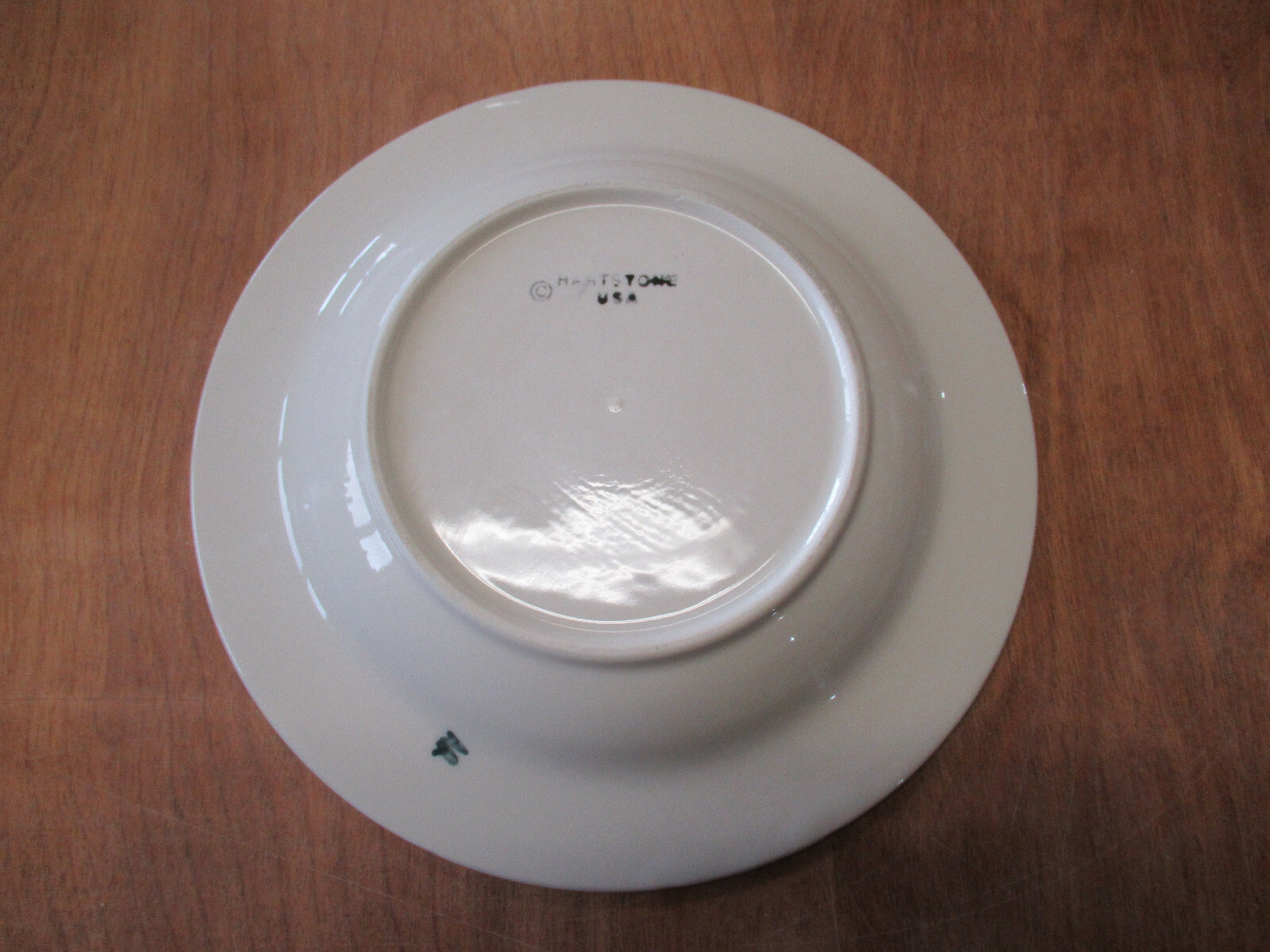 Hartstone USA GREEN BUFFALO CHECK Large Rim Soup Bowl 9" 1 ea 13 ...