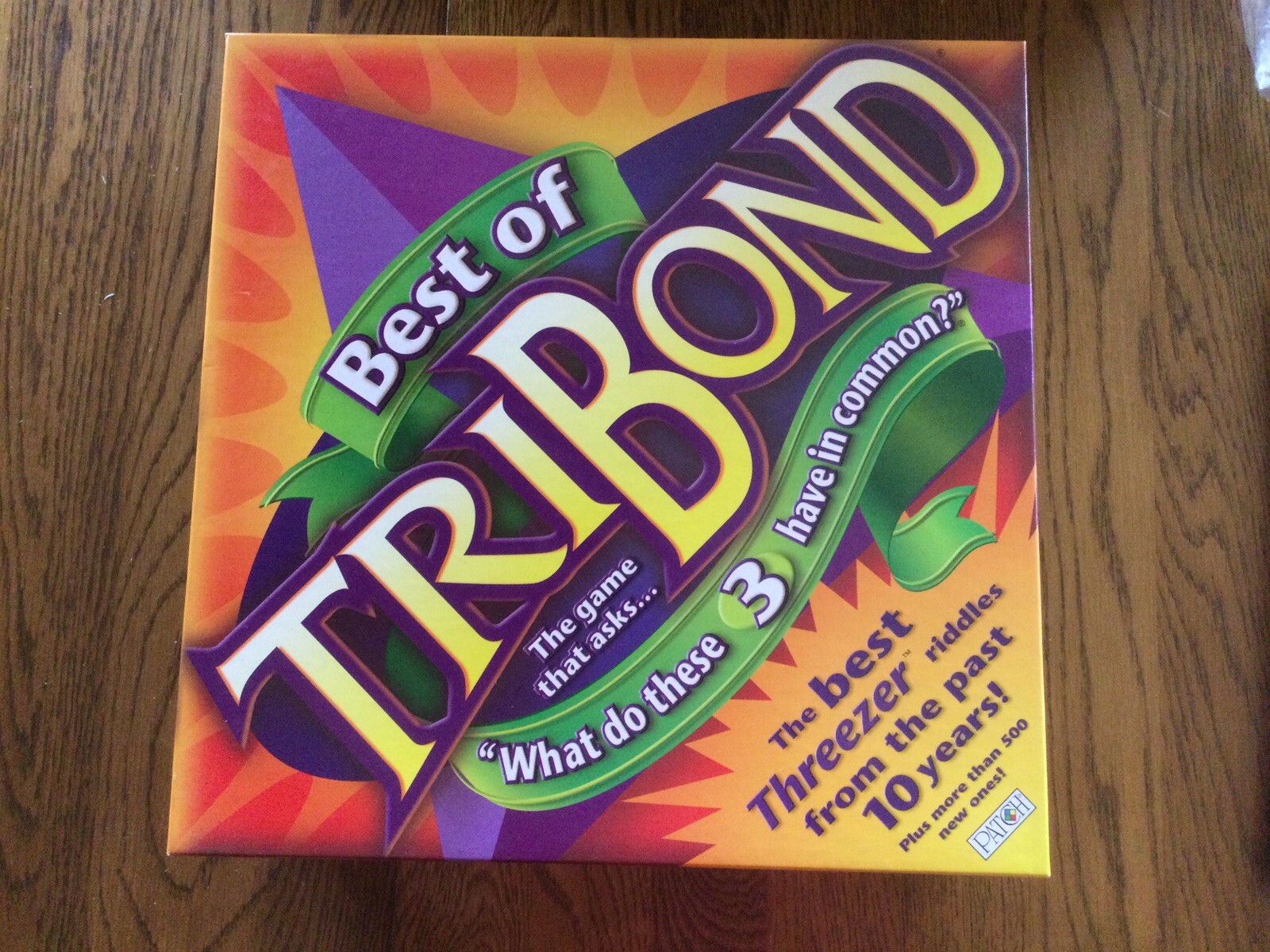 Vintage Board Game, Best of Tri Bond, 2001, By Patch, Complete | eBay