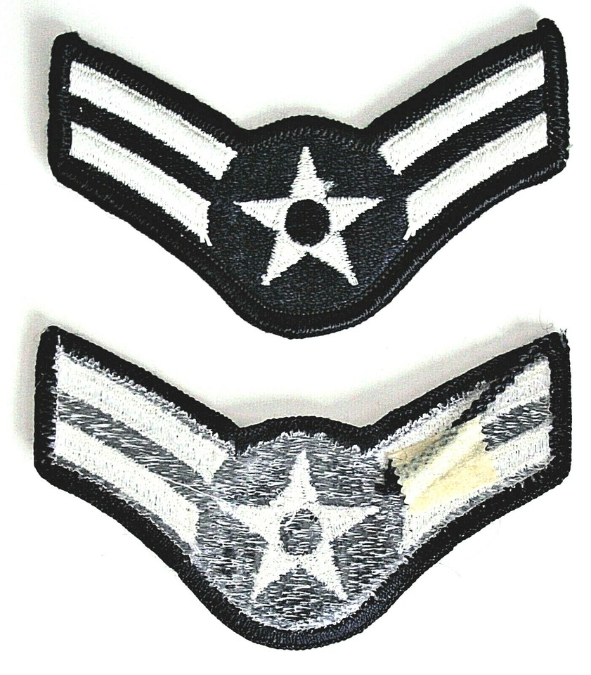 Vintage USAF Air Force Airmen first Class Uniform Patch NOS New 1980s ...