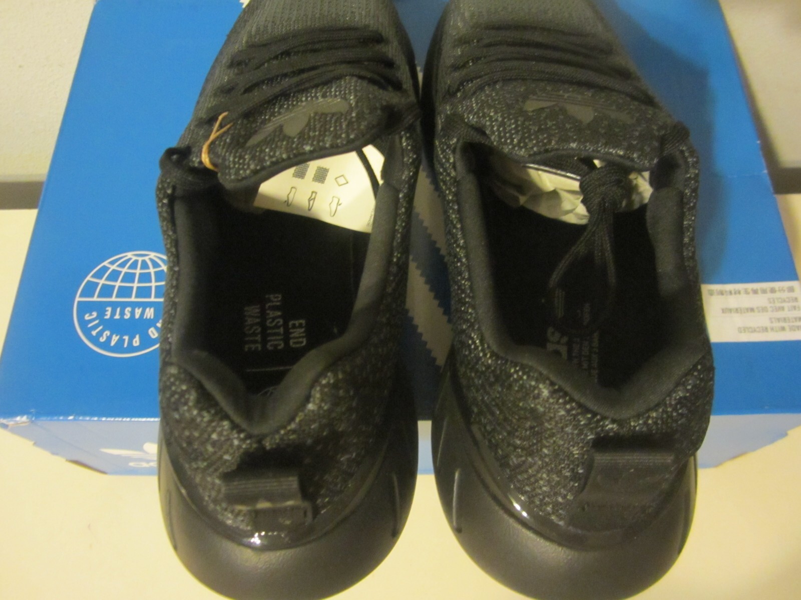 Size 10.5 - adidas Swift Run 22 Black for sale online | eBay