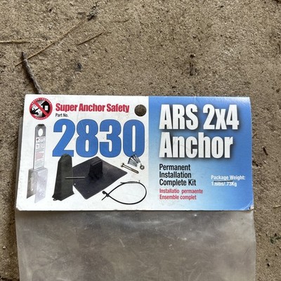 2830 Super Anchor Safety ARS 2x4 Fall Arrest Anchor Kit | eBay