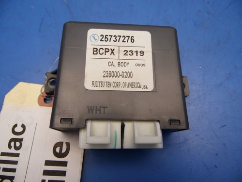 00-05 Cadillac Deville OEM REAR seat position control module computer ...
