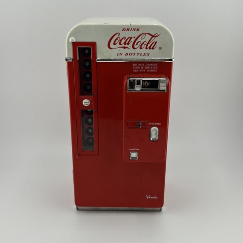 Vintage Coca-Cola Collectible Vendo Soda Vending Machine & Musical Bank ...