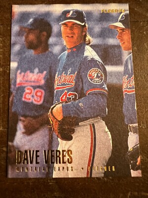 1996 Fleer/Skybox Update Baseball Card #U153 Dave Veres, Expos (K6) | eBay