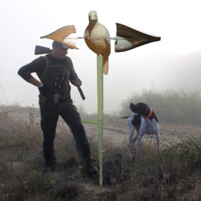 Wind Spinning Dove spins via wind motion & ground Stake L1 | eBay