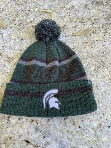 NWOT Michigan State Spartans HAT BEANIE OSFA Top Of The World Football ...