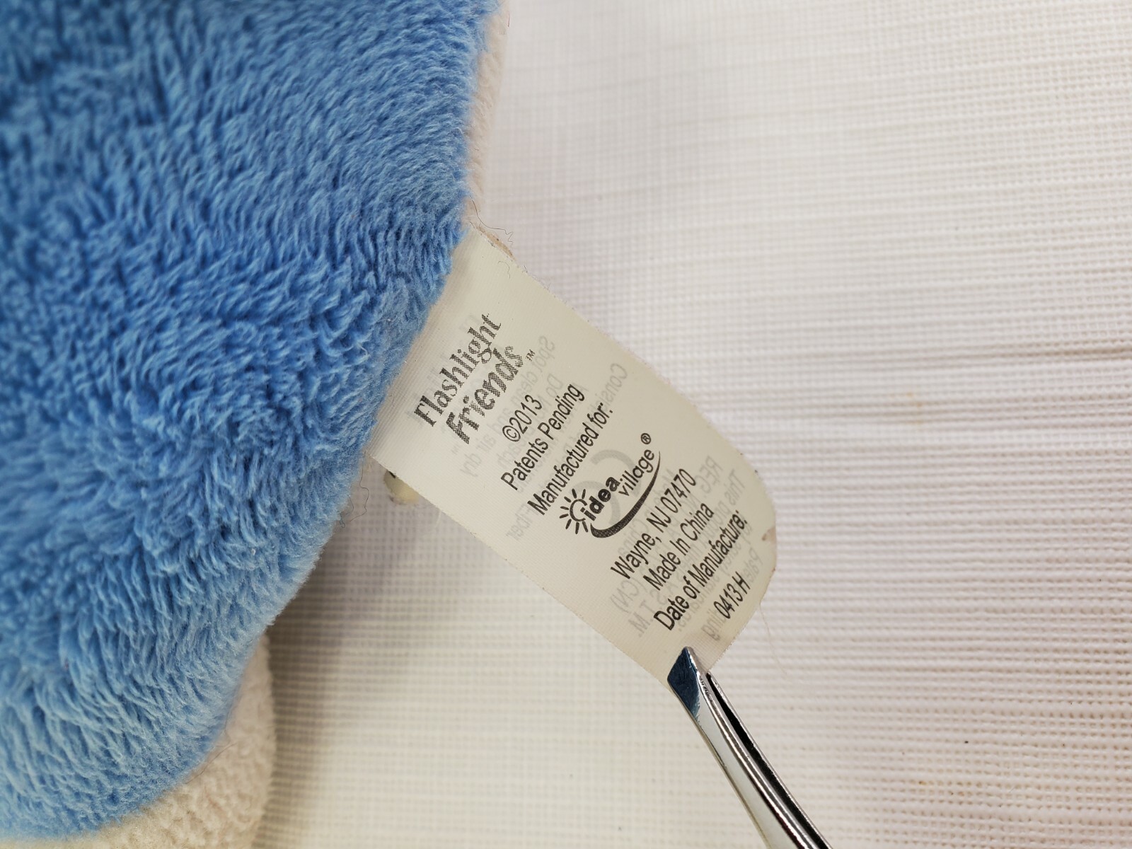 Flashlight Friends Plush Stuffed Blue Puppy Dog Animal Huggable Night ...