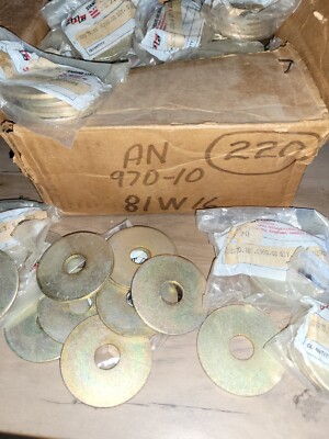 5 NOS AN Aircraft Washers AN970-10 / MS63040-10 Cessna / Piper ...