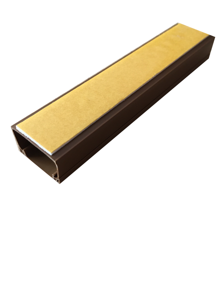 Self Adhesive Mini Trunking Cable Tidy Plastic Cover Channel Conduit TV ...