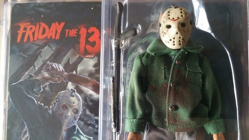 NECA 8" Friday the 13th Part 3-D JASON VOORHEES Figure RETRO-STYLE ...