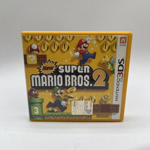New Super Mario Bros 2 Nintendo 3DS PAL ITA Game Used Italian Complete ...