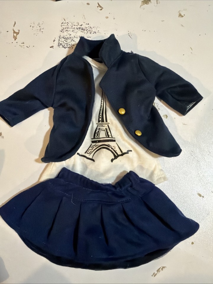 15 Piece Blue Lot Clothing For 18” Inch Dolls, Fits OG Dolls, American ...