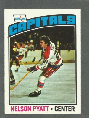 1976-77 Topps Hockey Nelson Pyatt #98 Washington Capitals NM/MT | eBay