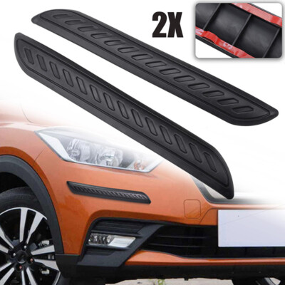Car Bumper Corner Protector Guard Cover Anti Scratch Rubber Sticker ...