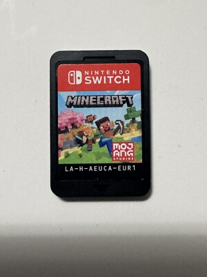 Minecraft - (Nintendo Switch, 2018) With Mario Mash up cartridge only ...