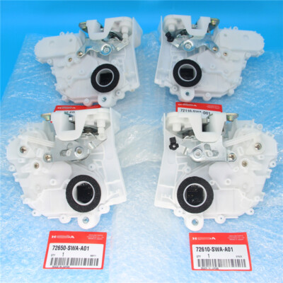NEW Set of 4 Power Door Lock Latch Actuators Fit For HONDA CRV 2007 ...