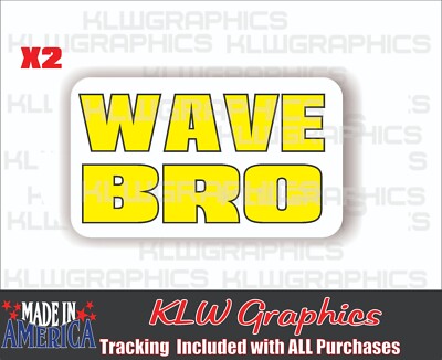 Wave Bro Decal Sticker CJ TJ JK JL Turbo Diesel Truck Car JDM Euro 4x4 ...