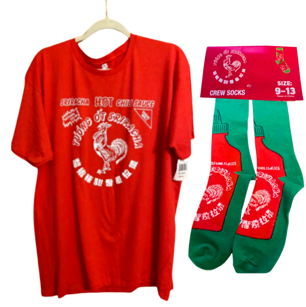 Sold Tuong Sriracha Hot Chili Sauce Men’s Tee Shirt 2XL T-Shirt & Crew ...