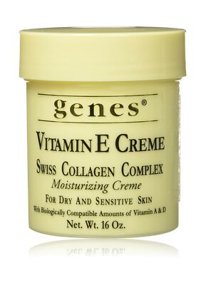 Genes Vitamin E Creme Swiss Collagen Complex Moisturizing Skin Creams ...
