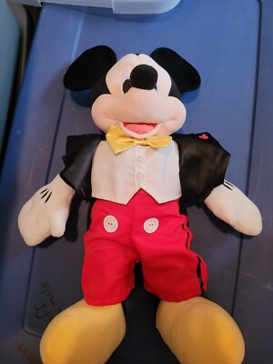Mickey Mouse Build A Bear Plush Stuffed Toy Collectible 19” Tall | eBay