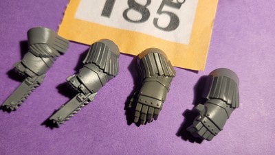 Legiones Astartes Cataphractii Terminators Chainfist/fist x4 30/40k ...