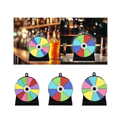 Color Rotating Wheel Editable Interactive Game with Stand Acrylic ...