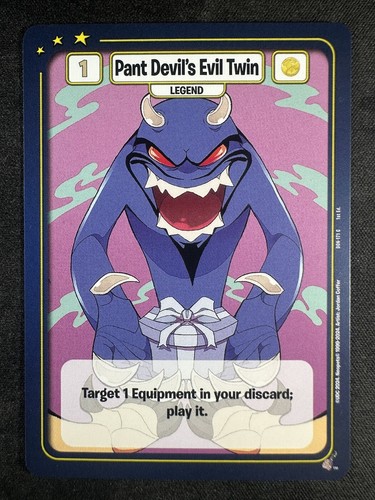 2024 Neopets TCG DON-171 C Pant Devil's Evil Twin Legend 1st Ed Common ...