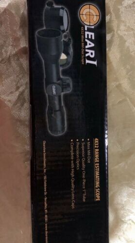 CLEARVIEW SCOPE 4X32 CLEAR I PART SC04X32 4X32 MINI MIL-DOT SCOPE | eBay