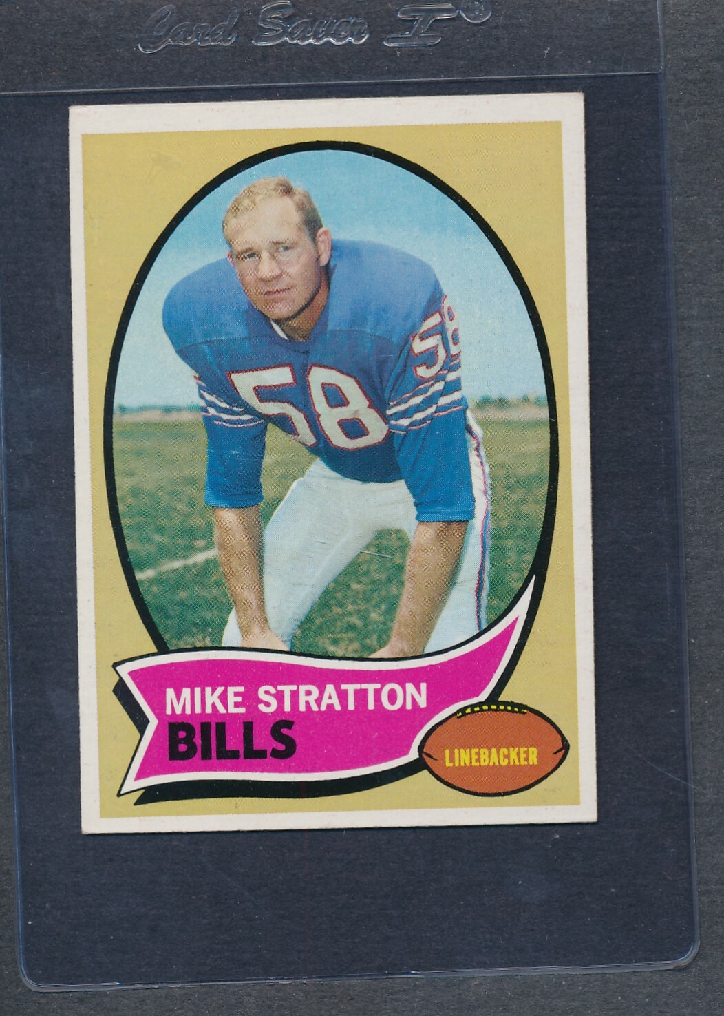 1970 Topps #252 Mike Stratton Bills EX/MT *8662 | eBay