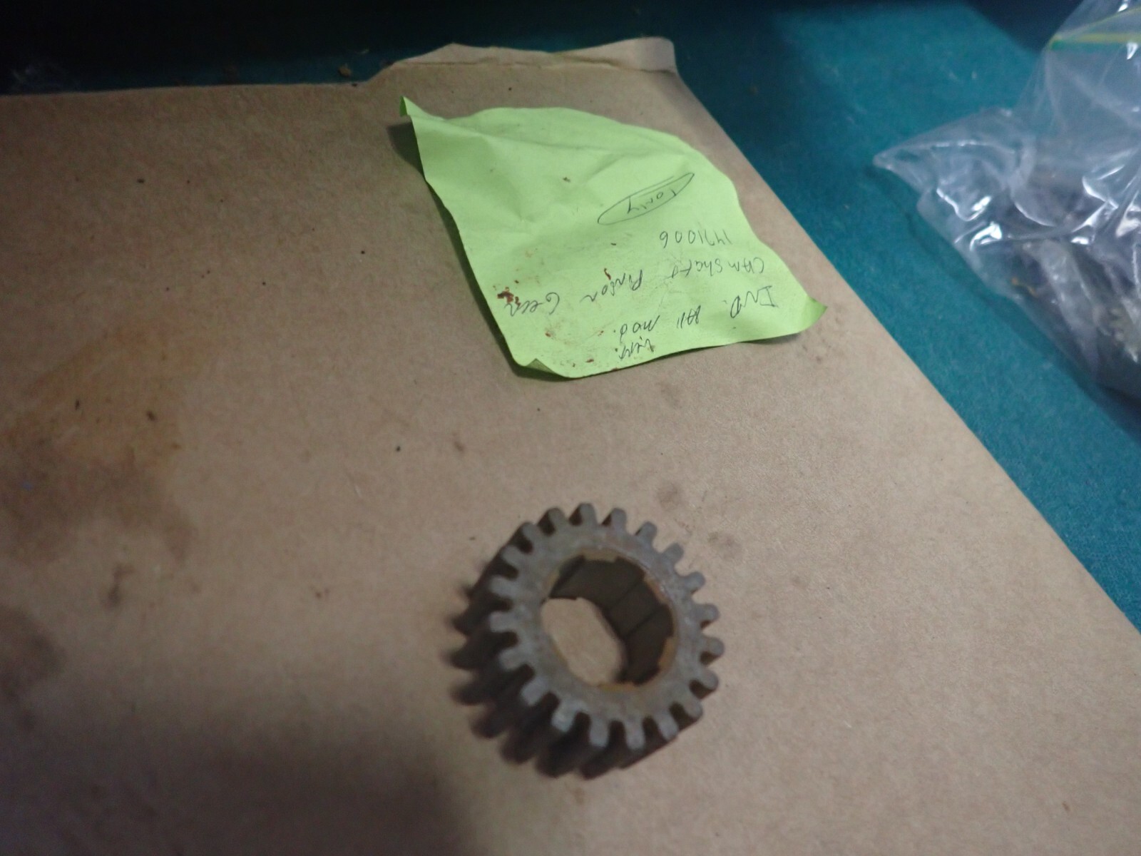 Vintage Indian Vertical Indian Part # 1471006 Camshaft Pinion Gear | eBay
