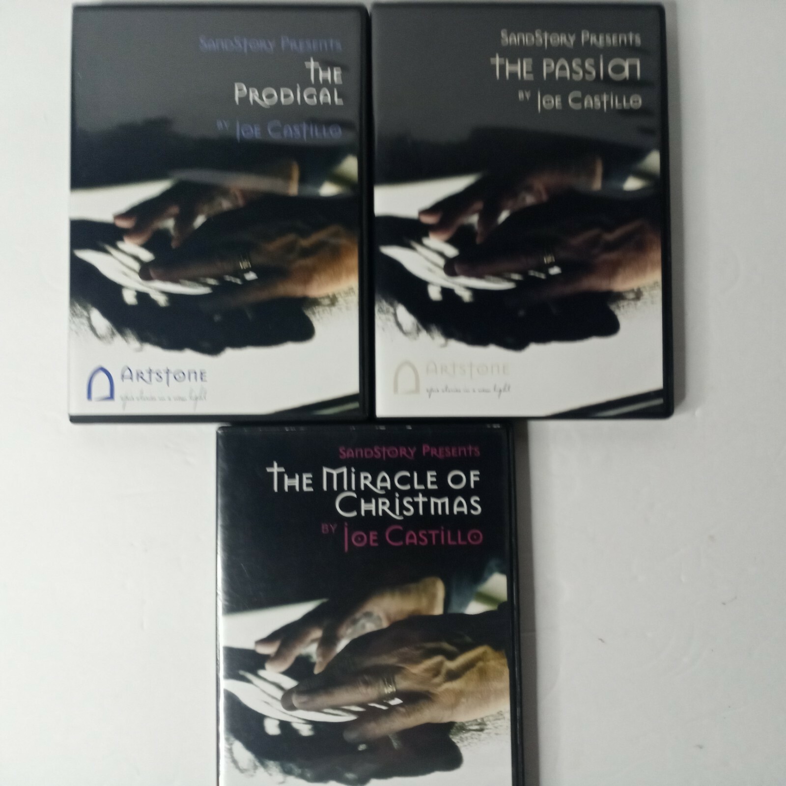 Lot of 3 SandStory Presents dvd- The Passion, prodigal son, Joe ...