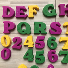 Lot of 49- Barney & Friends Magnetic Letters & Numbers, ABC 123, 1997 ...