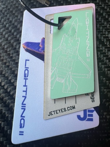 Jet Eyes Lockheed Martin F-35 Lightning II Trap Mint Green Skin Tag ...