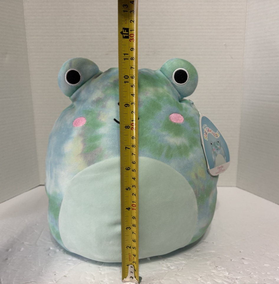 Set of 2 SQUISHMALLOWS FERDIE the Tie-Dyed Frog & LOBERT the Blue Lobster *NEW* | eBay