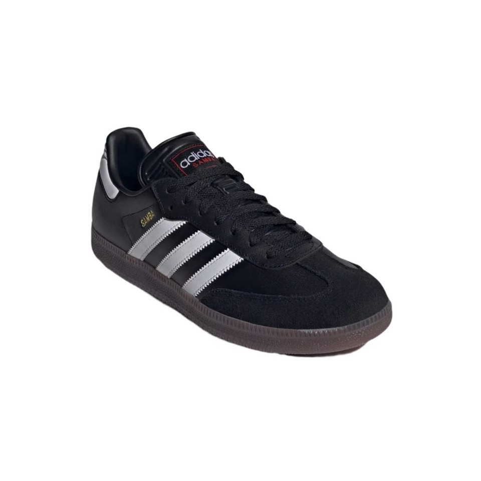 adidas Unisex Samba Indoor Soccer Shoes, White & Black - IH6001, IH6000 ...