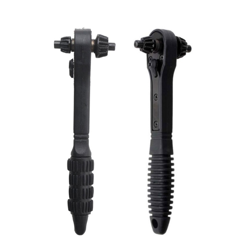 Drill Chuck Key Tool Double Head 2 in 1 Drill Chuck Ratchet Spanner ...