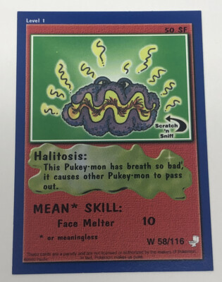PukeyMon Trading Card #58/116 | eBay