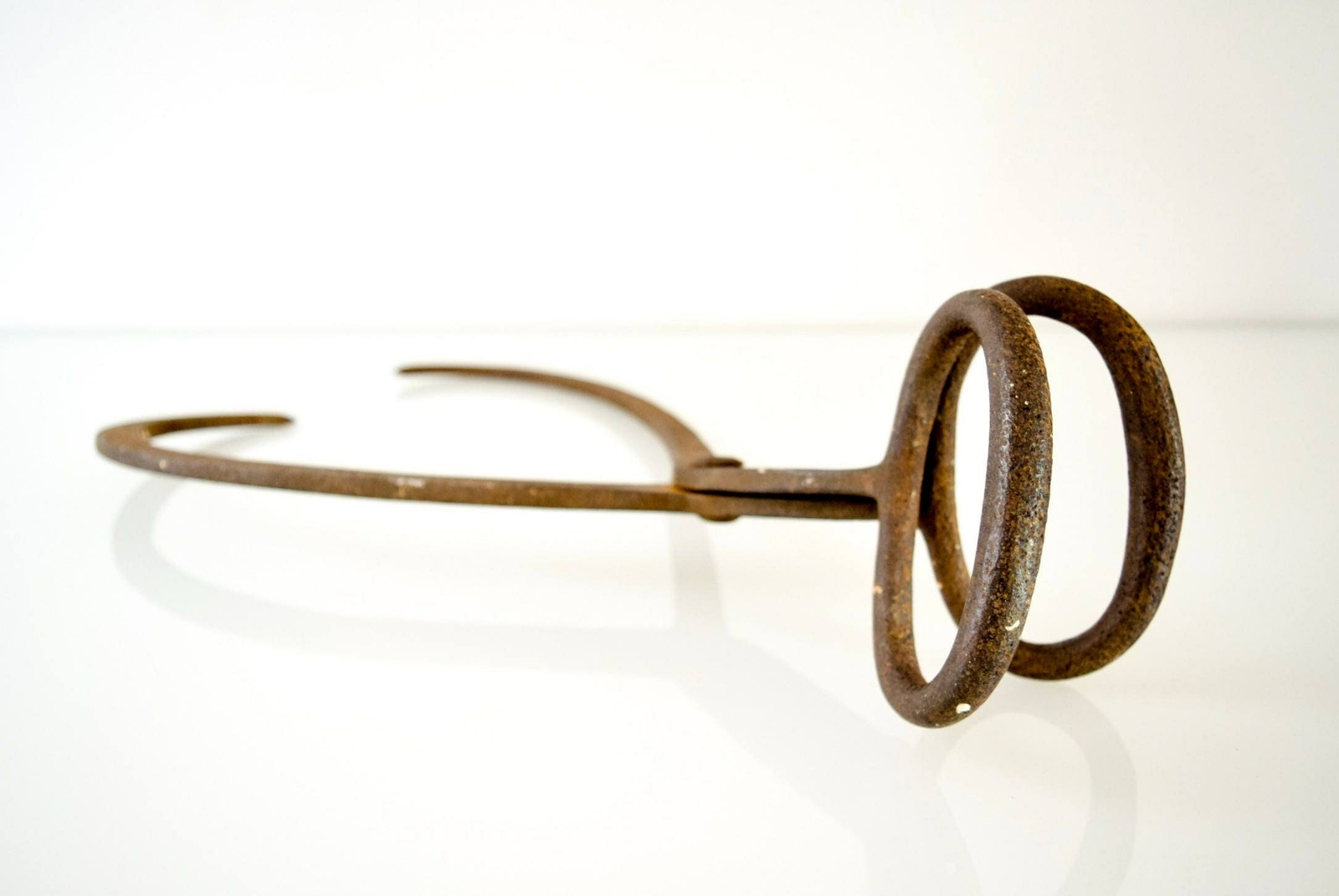 Vintage Antique Ice Hook Large Antique Hand-Forged Cast Iron Ice Block ...