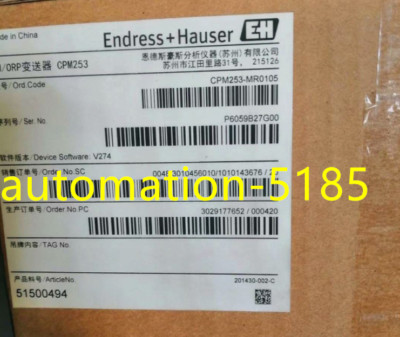 E+H transmitter CPM253-MR0105 new FedEx or DHL | eBay