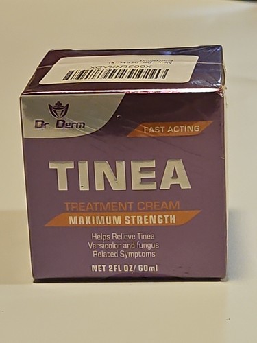 Dr Derm Tinea Treatment Cream, Maximum Strength, Fast Acting, 2 fl oz ...