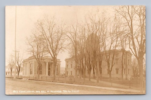 County Court House & Hall of Records YREKA California RPPC Vintage ...
