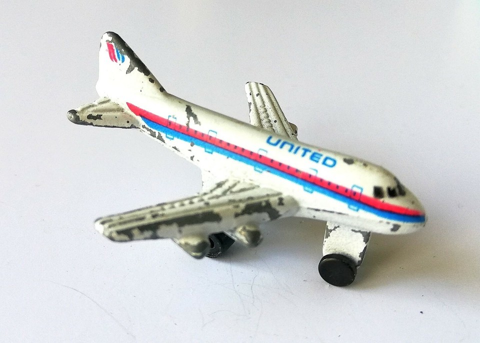 RARE MICRO MACHINES die cast Avion Boeing 747 United | eBay