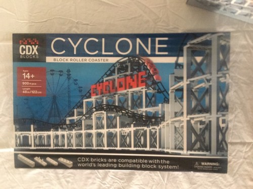 Expandable Cyclone Roller Coaster CDX Building Block System with Hand ...