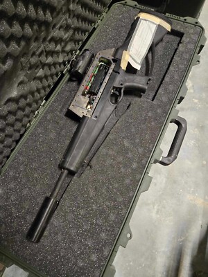 us army laser tag training gun with case cosplay Battlestar bsg | eBay