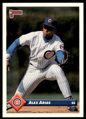 1993 Donruss Baseball Card Alex Arias Chicago Cubs #4 | eBay