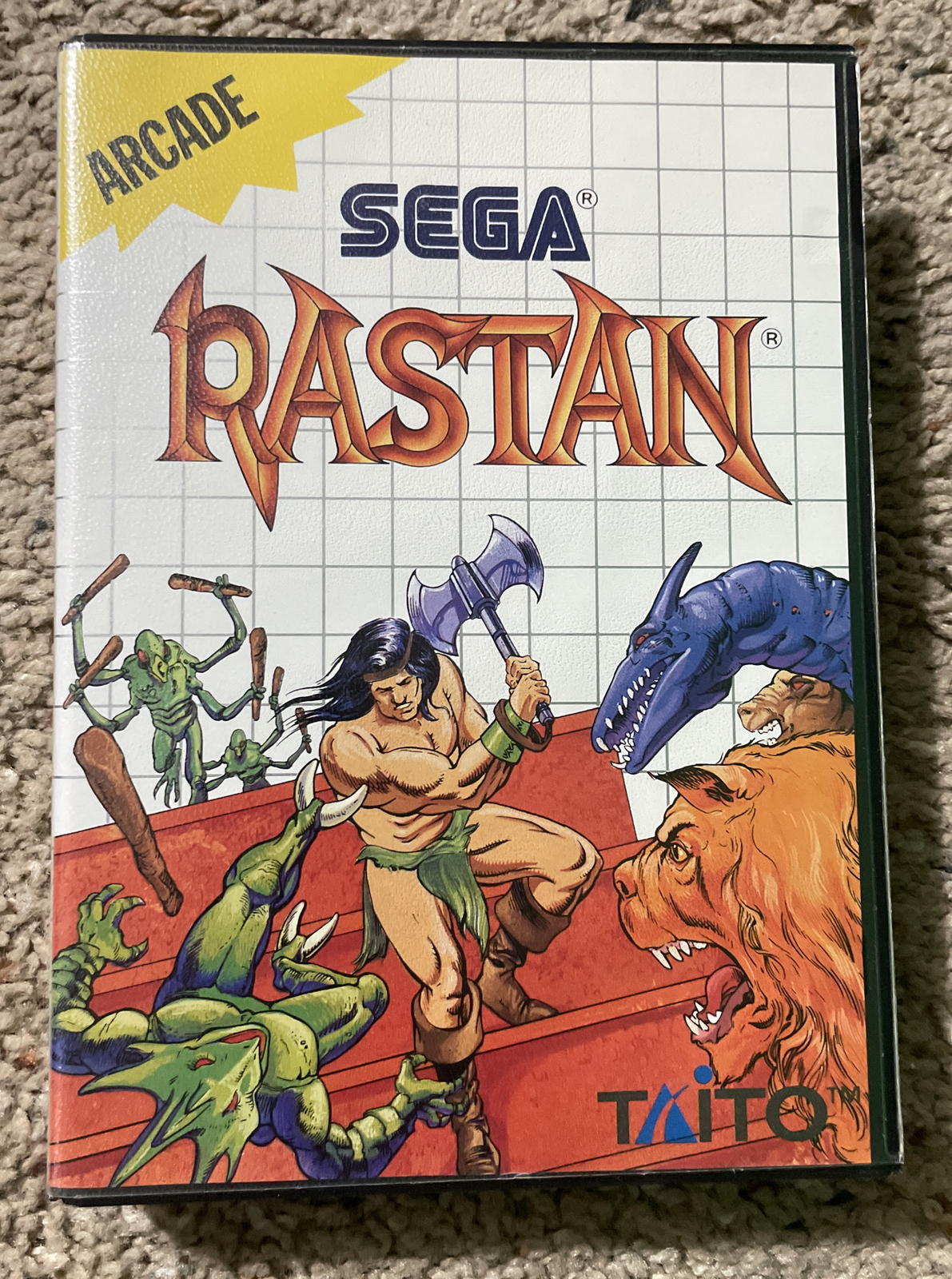 Rastan (Sega Master, 1988) for sale online | eBay