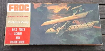 FROG Trail Blazers Vickers Vimy 1/72 Model aeroplane Kit F163. | eBay UK