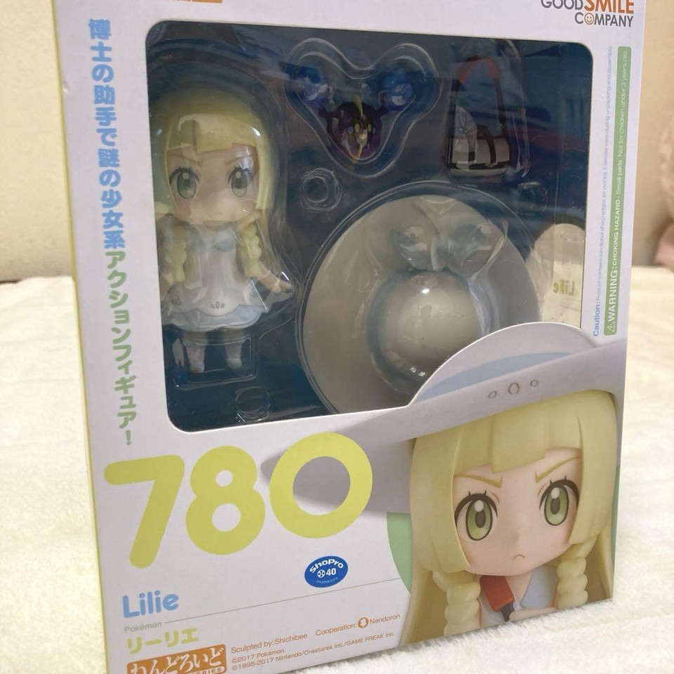 Japan Anime Nendoroid Pokemon Lillie Action Figure No.780 Good Smile ...