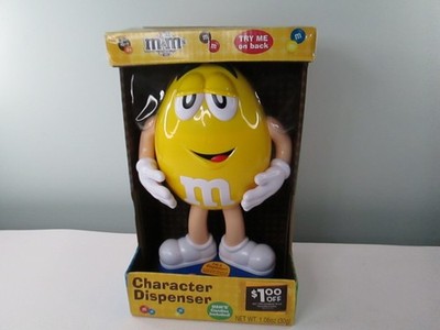 M&M (Yellow) Vintage 2012 Character Candy Dispenser New In Box | eBay