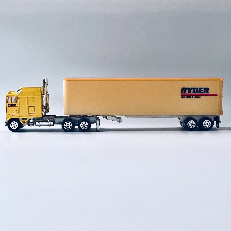 1:64 Ryder Truck Rental & Leasing Semi Tractor & Trailer Toy Truck ...